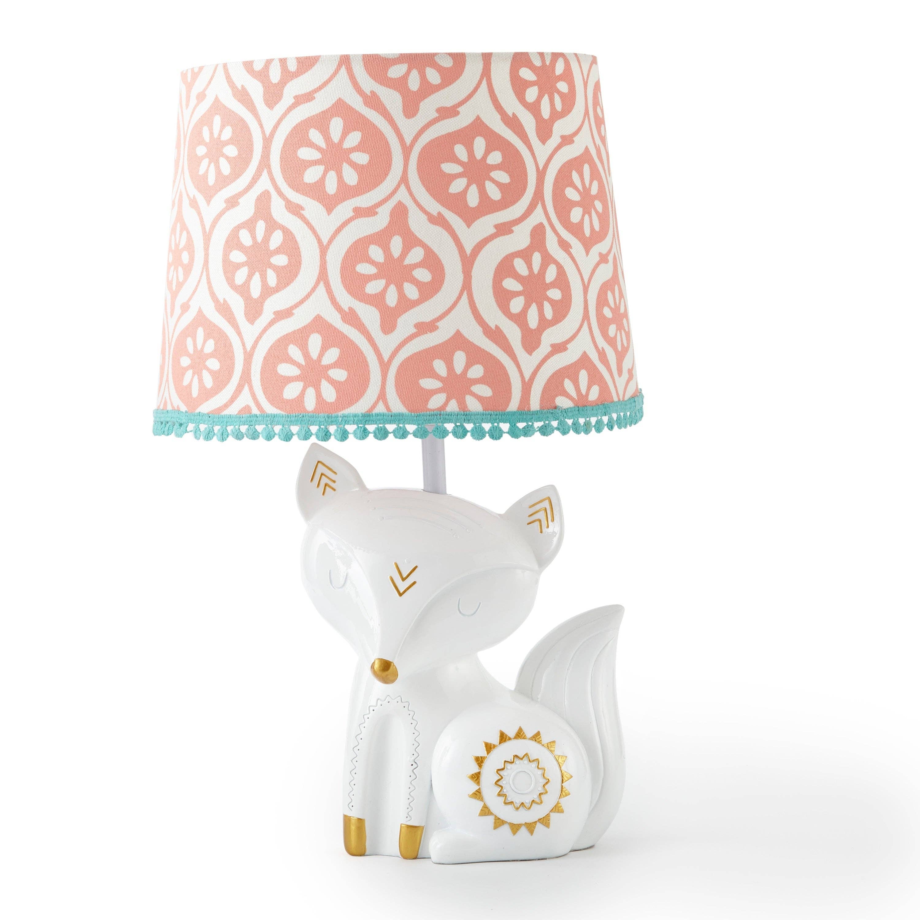 Fiona Fox Lamp Base and Shade – HeyPeacock